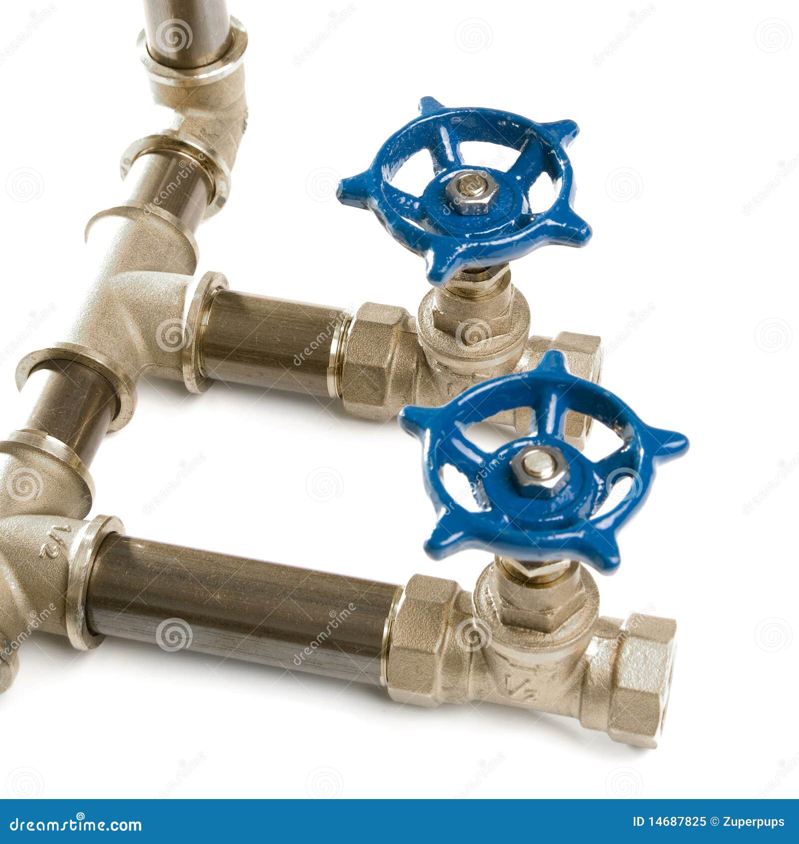 Water pipes stock image. Image of tubes, drain, steel - 14687825