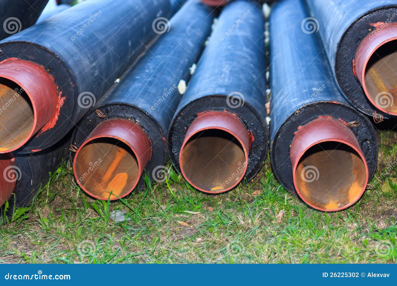 Water pipes stock photo. Image of ground, abstract, circle - 26225302