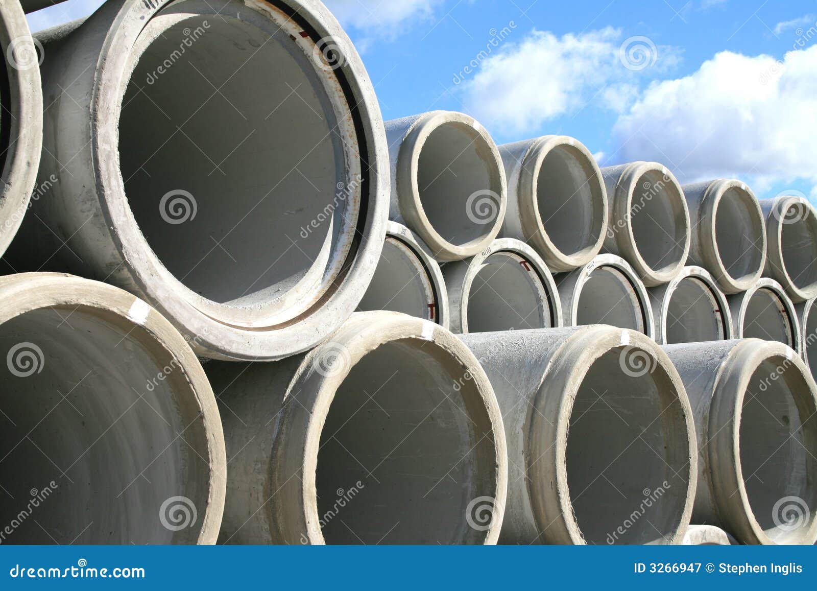 Water pipes stock image. Image of industry, industrial - 3266947