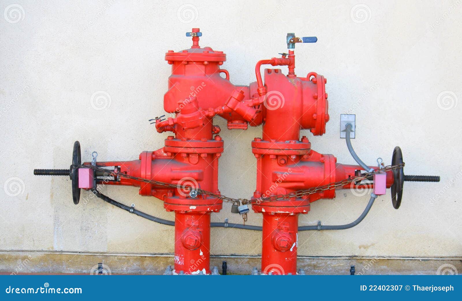Water Pipes Control stock image. Image of iron, industrial - 22402307