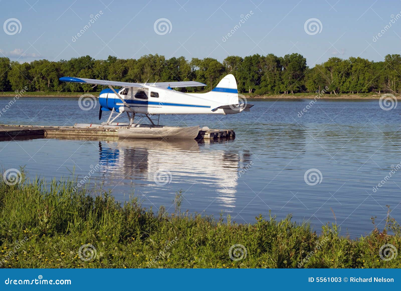 Water Plane stock image. Image of propeller, wing, water - 5561003