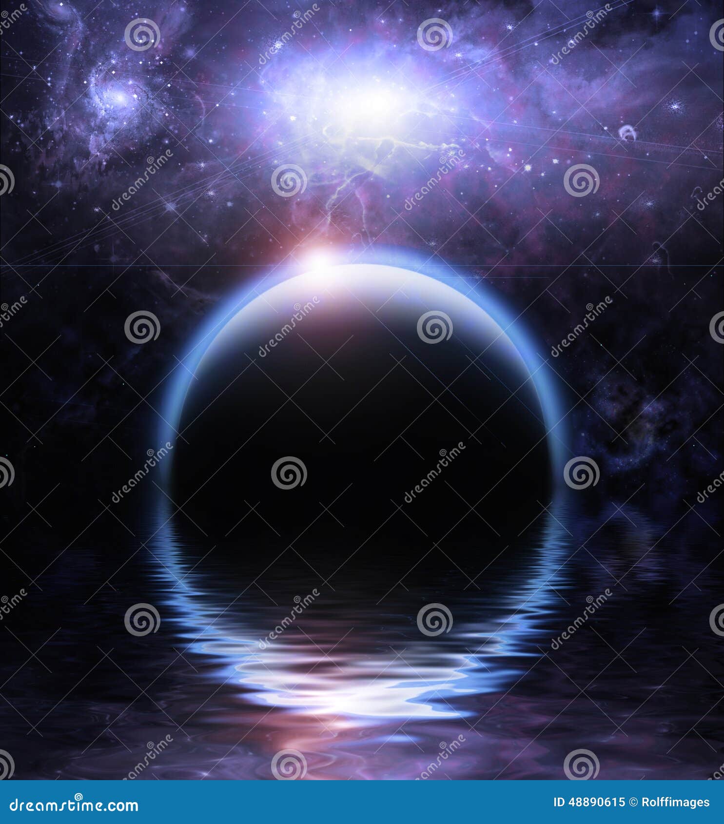 Water and Planets stock illustration. Illustration of globe - 48890615