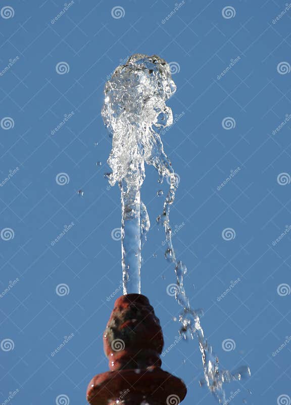 Water Plume stock image. Image of fountain, splash, aqua - 330389