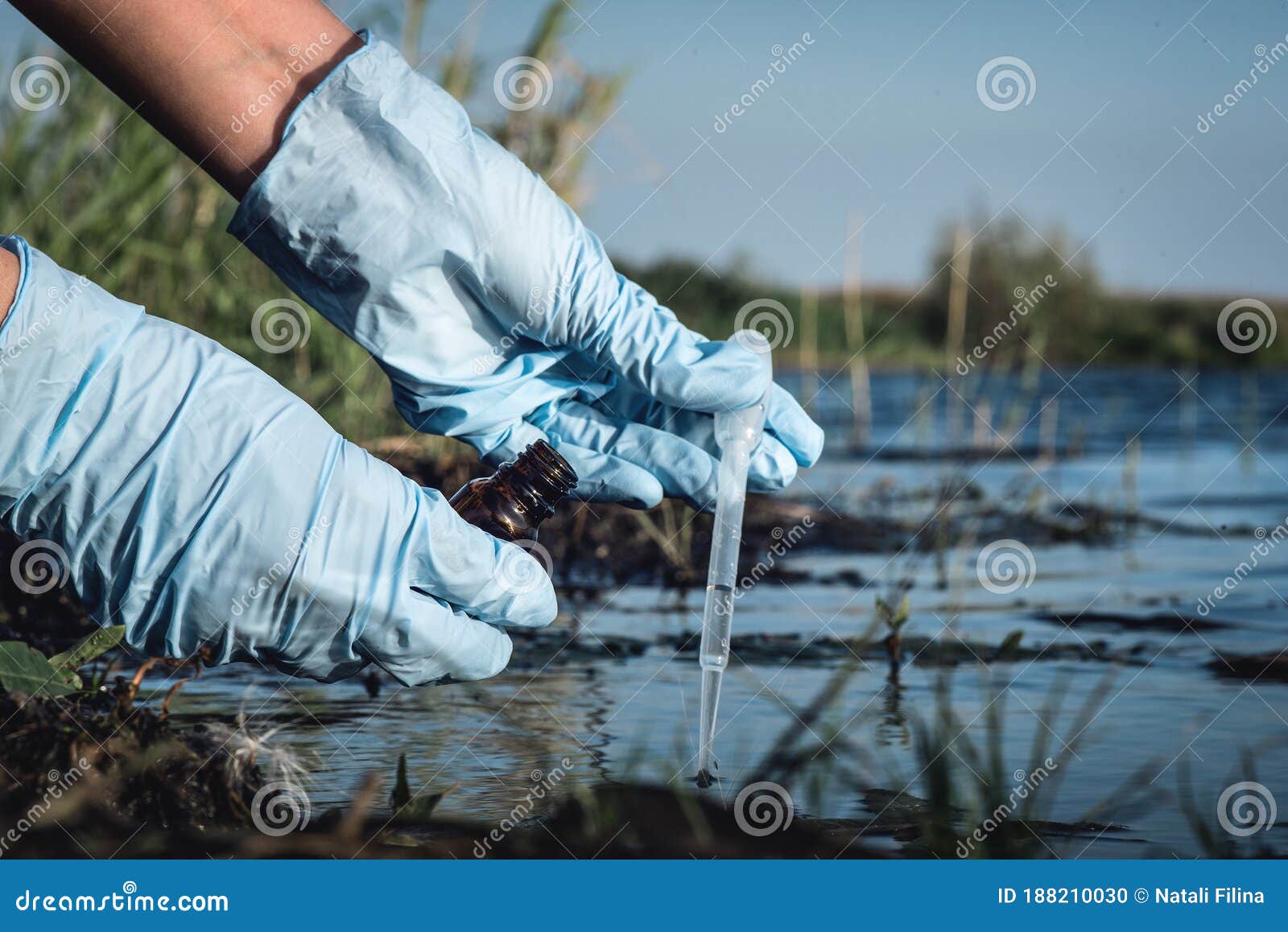 Water sampling stock photo. Image of expertise, chemical - 188210030
