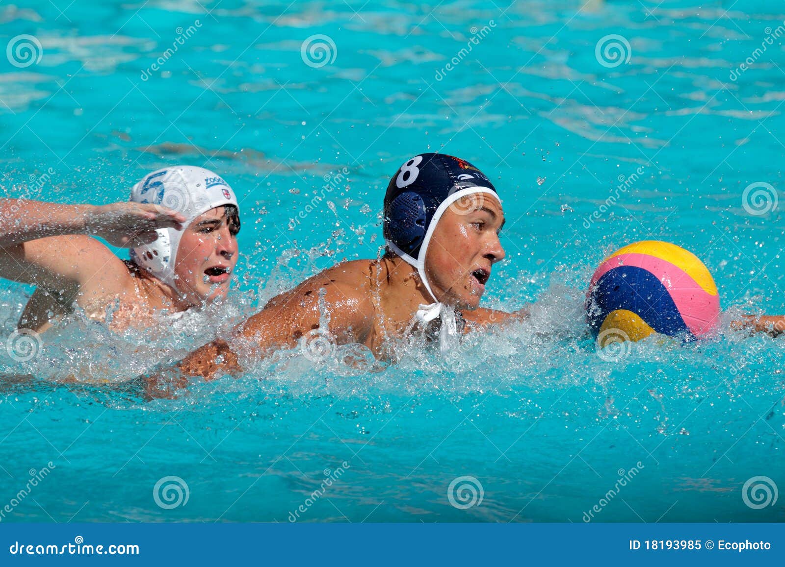 Water polo action editorial image. Image of college, sport - 18193985