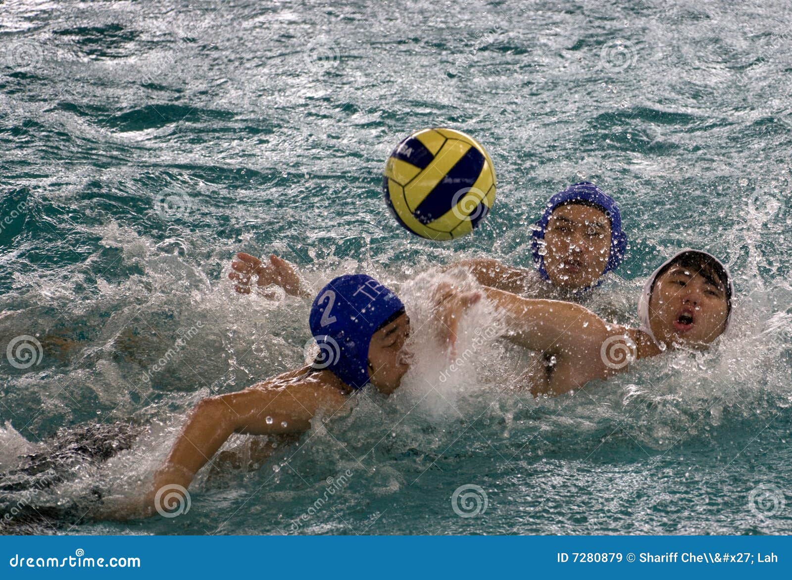 Water Polo Action editorial stock image. Image of game - 7280879
