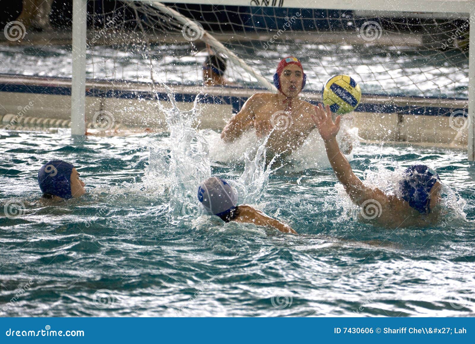 Water Polo Action editorial photo. Image of match, play - 7430606
