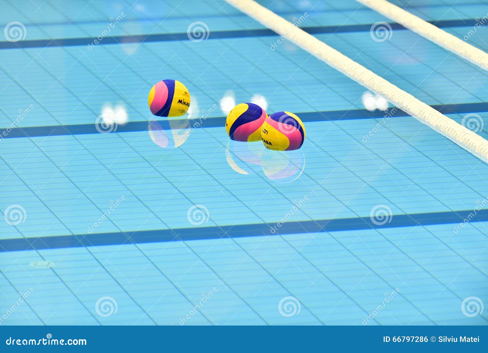 Water polo ball editorial photo. Image of editorial, goal - 66797286