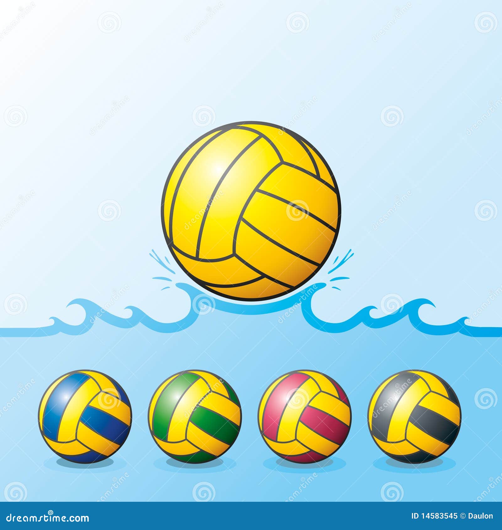 Water Polo Vector Logo . Royalty-Free Stock Photo | CartoonDealer.com ...