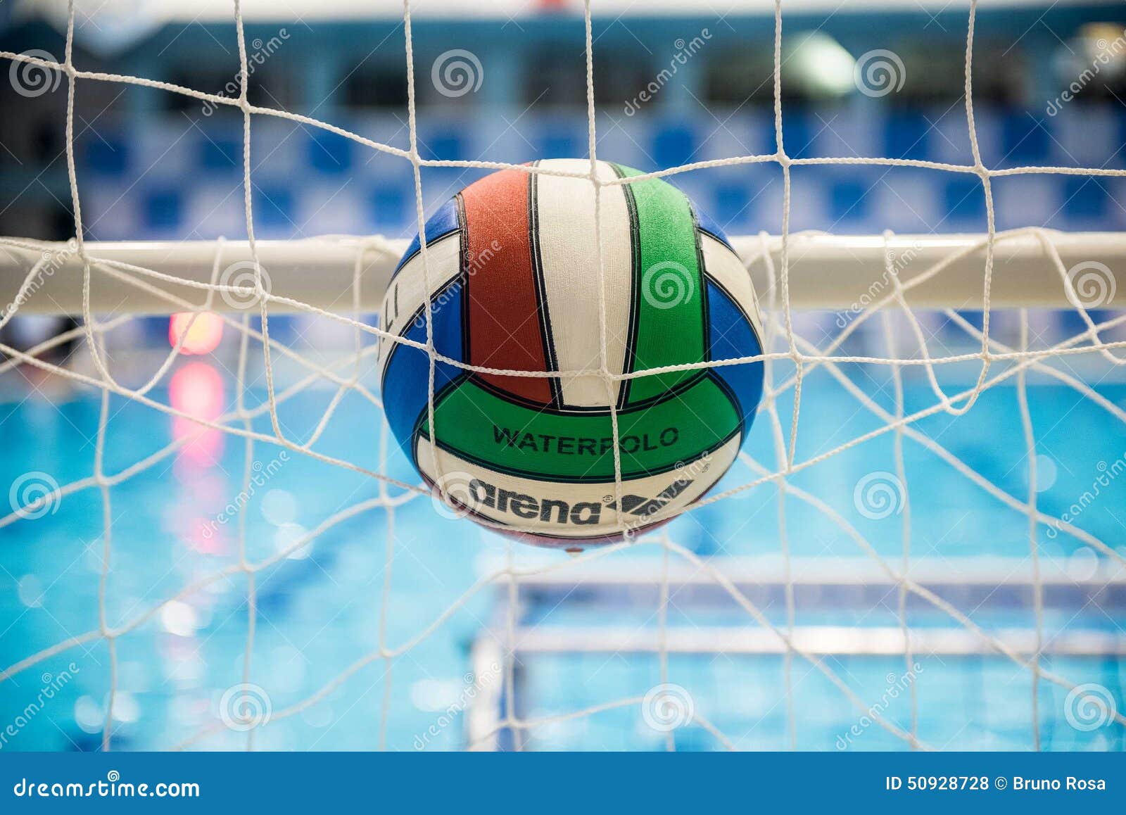 Water Polo Balls on Swimming Pool Editorial Stock Photo - Image of ...