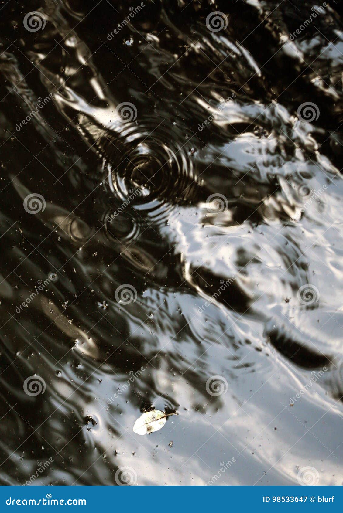 Water on a Pond Texture Vertical Stock Image - Image of reflection ...