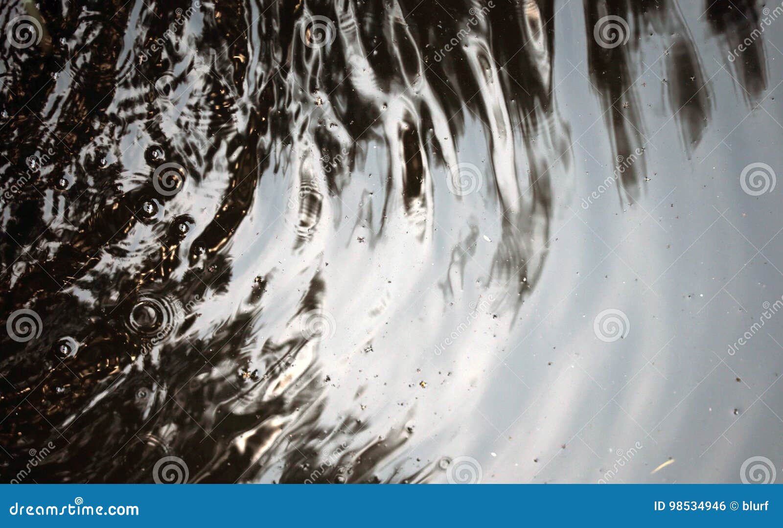 Water on a pond texture stock photo. Image of waves, marine - 98534946