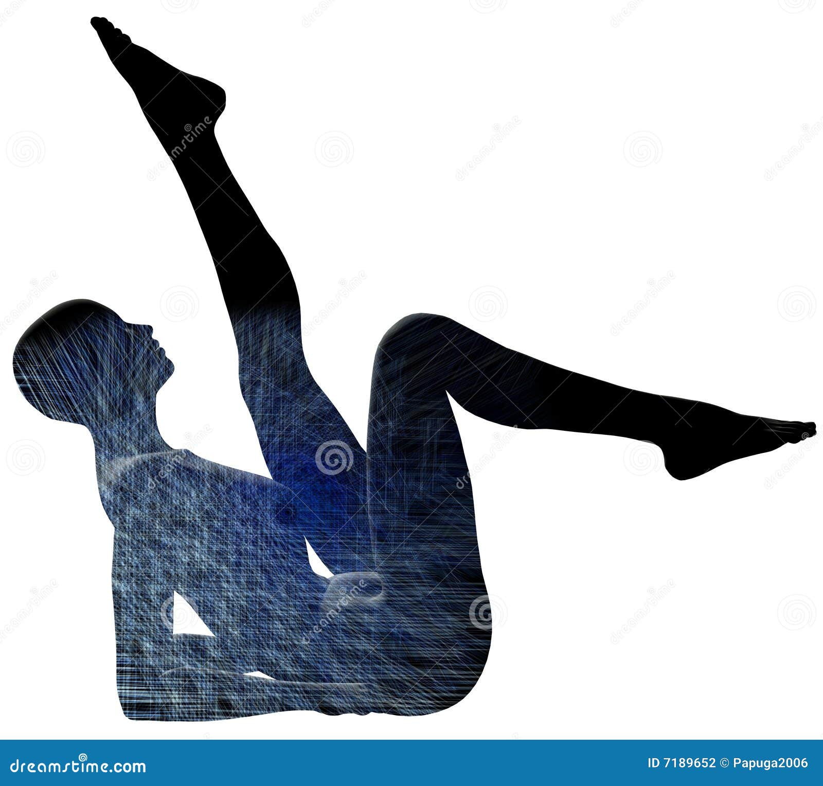 Water pose 2 stock illustration. Illustration of blue - 7189652