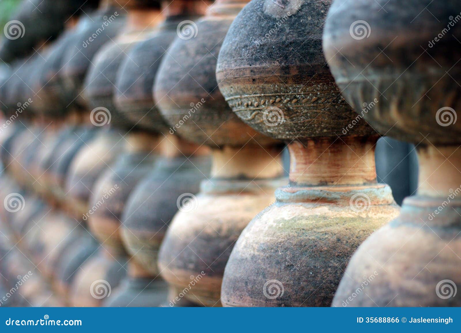 Water Pot Art stock photo. Image of container, pots, sand - 35688866