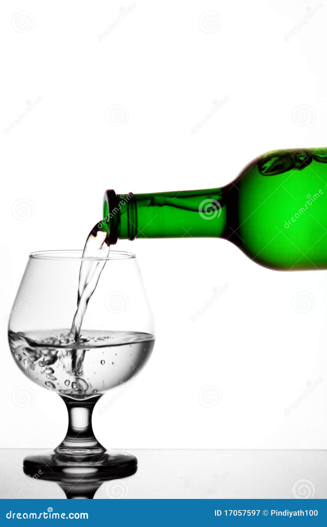 Water pouring stock image. Image of thirst, cognac, wineglass - 17057597
