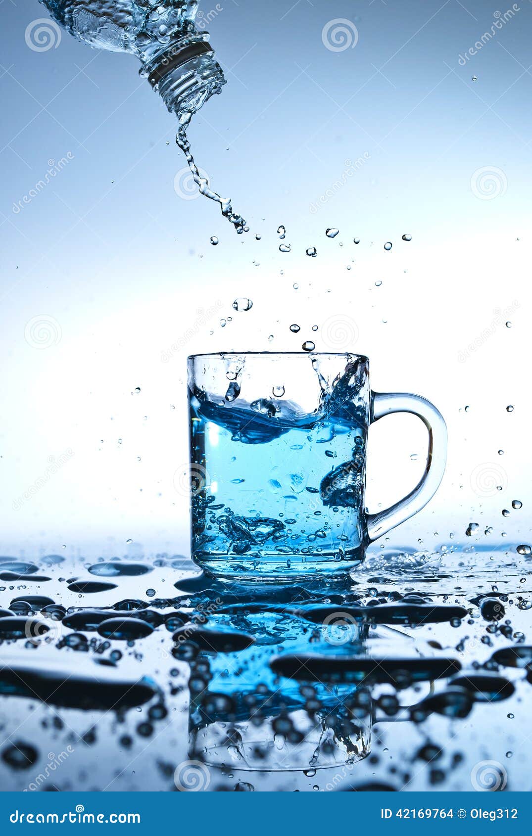 Water pouring stock photo. Image of beverage, freshness - 42169764
