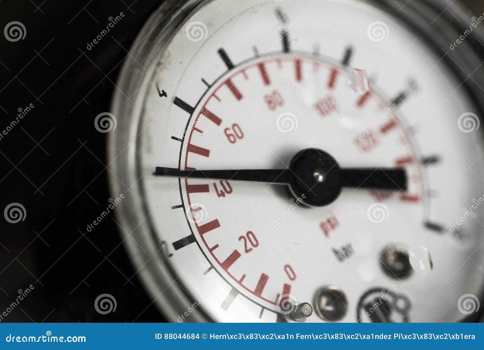 Pressure Gauge, Valves On Pipeline, Heat Circuit Royalty-Free Stock ...
