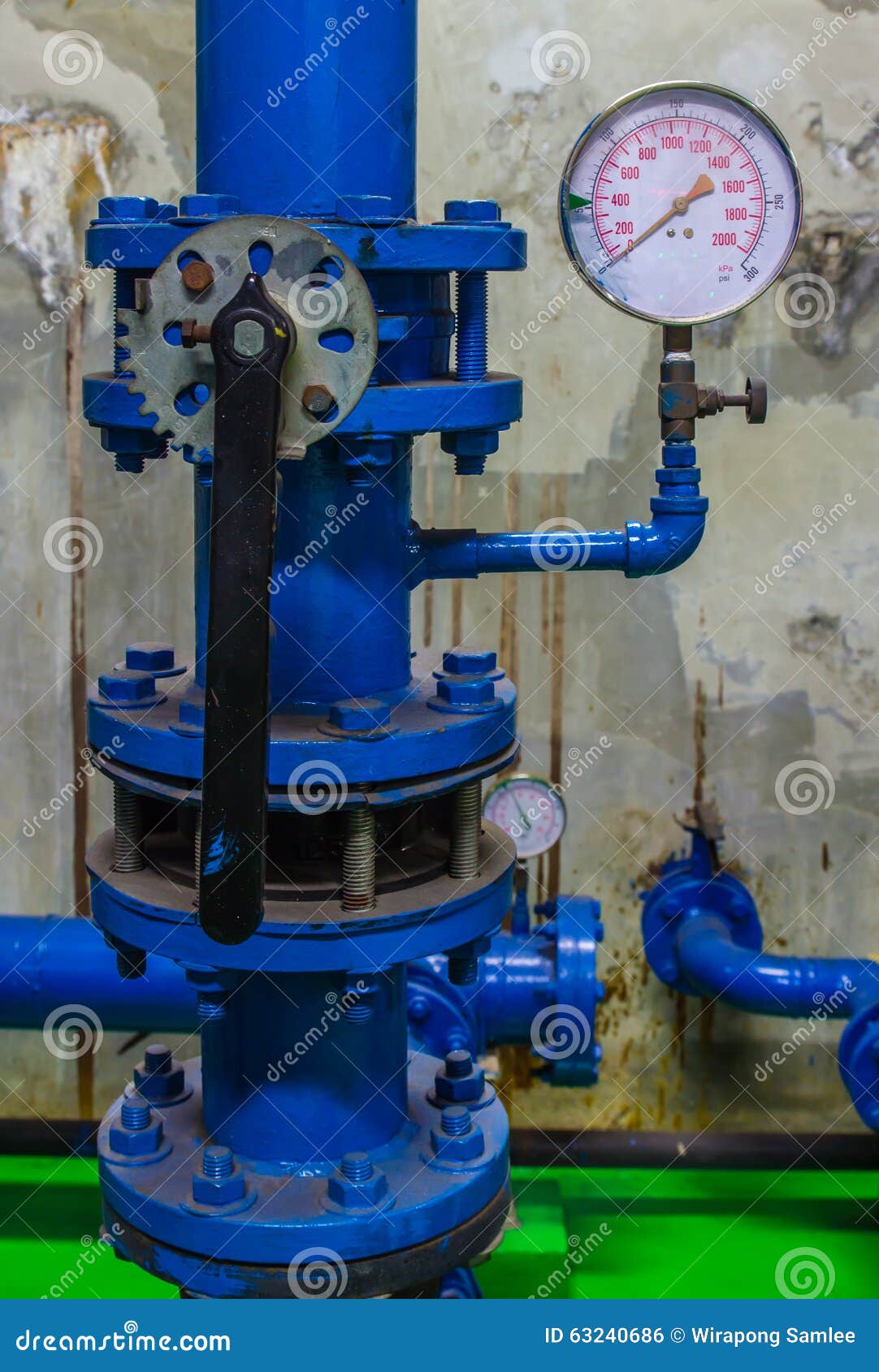 Water pressure gauge meter stock photo. Image of energy - 63240686