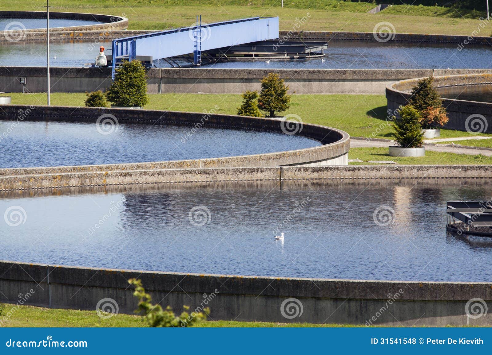 Water processing plant stock photo. Image of plant, horizontal - 31541548