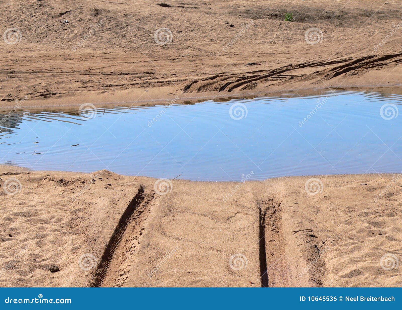 Water Puddle stock photo. Image of jeep, track, obstacle - 10645536