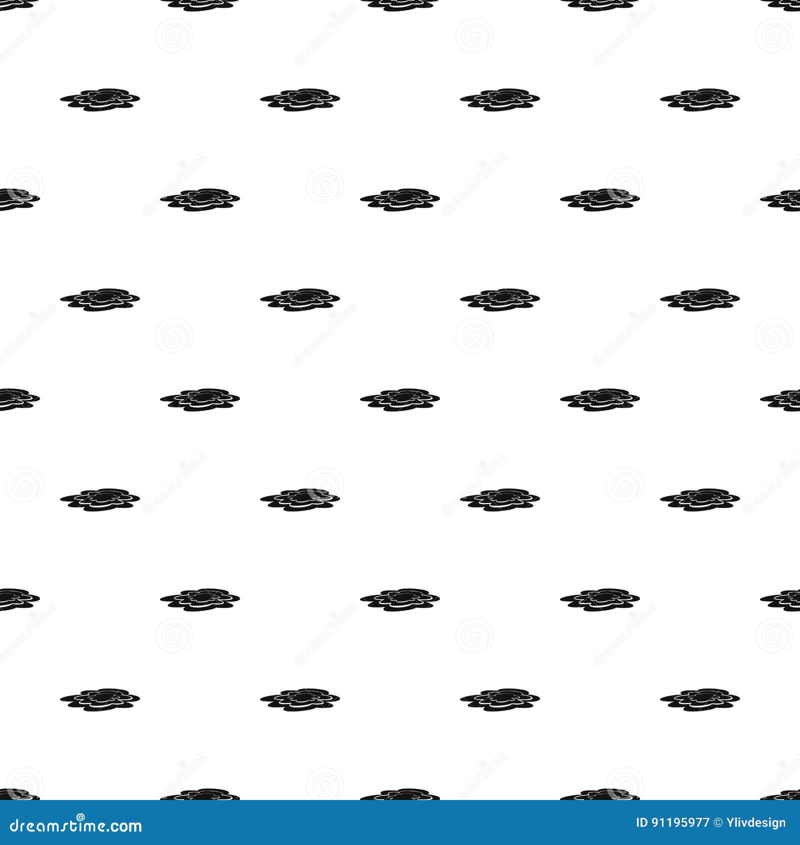 Water Puddle Pattern Vector Stock Vector - Illustration of bright ...