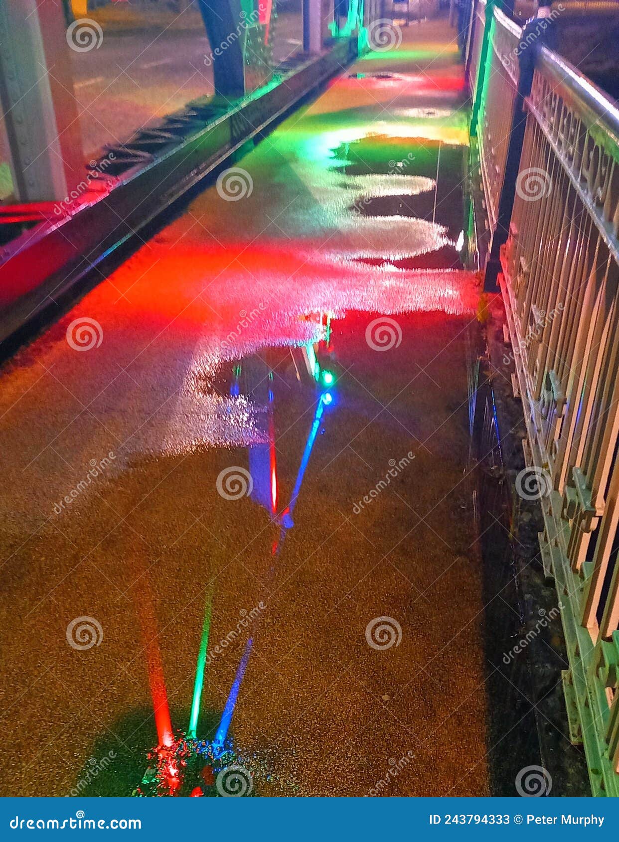 Water puddle reflections stock image. Image of light - 243794333