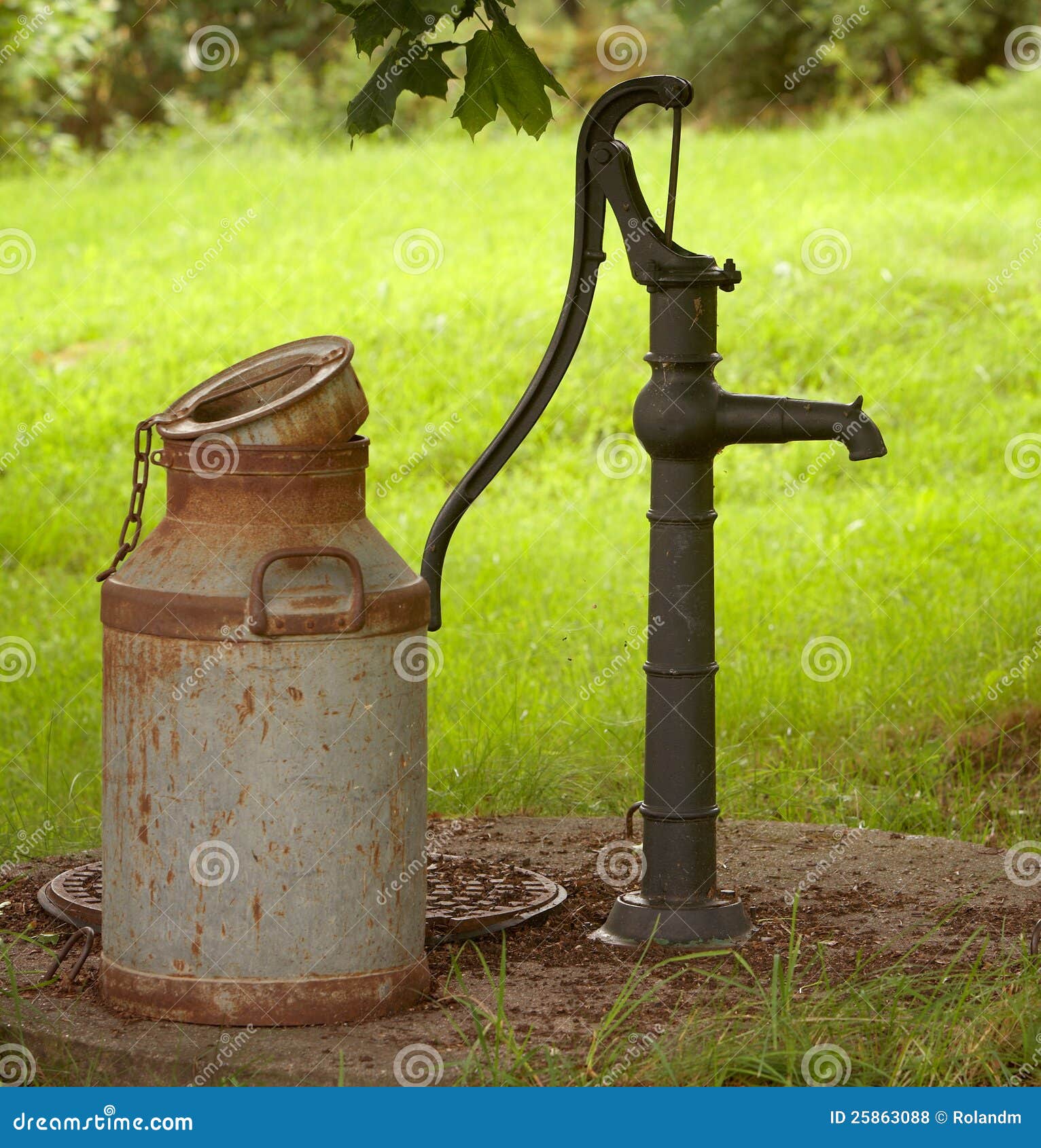 Water pump stock photo. Image of sweden, europe, pump - 25863088