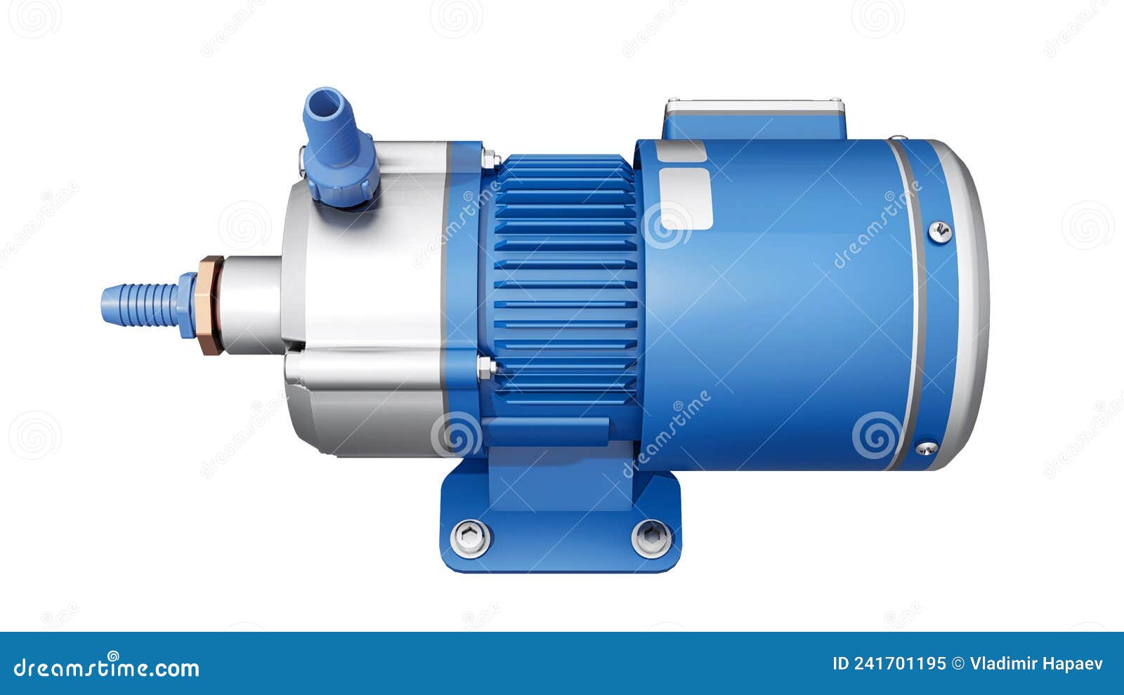 Water Pump. 3d Render Illustrration Stock Illustration - Illustration ...