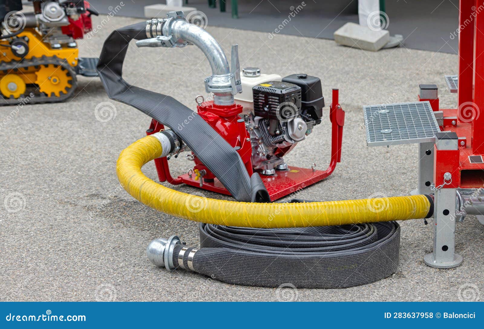 Water Pump Hose editorial stock photo. Image of 2023 - 283637958