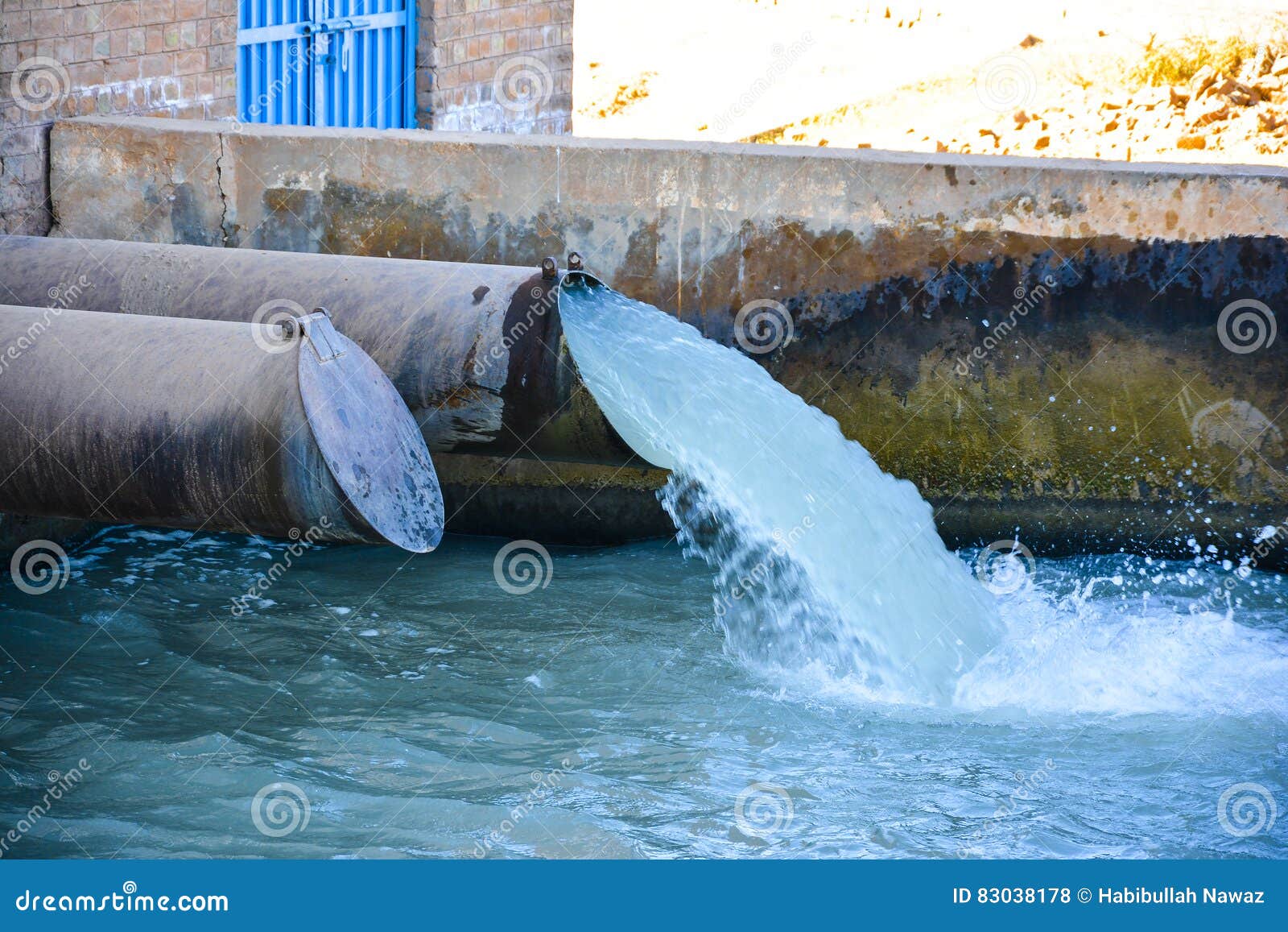 Water Pump House - Irrigation Scheme Stock Photo - Image of irrigation ...