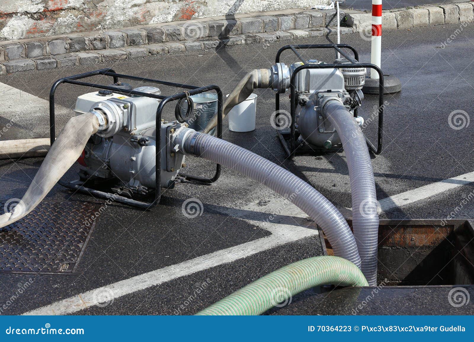 Water Pumping stock image. Image of canal, hole, fast - 70364223