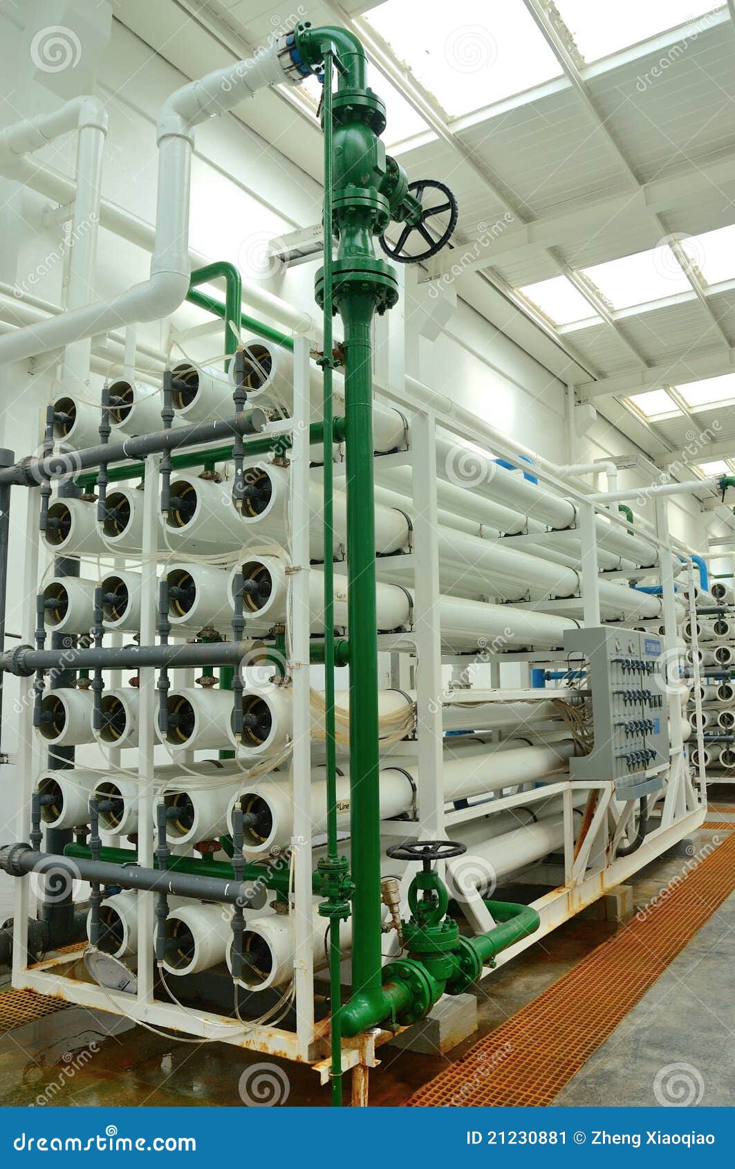 Water purification factory stock image. Image of clear - 21230881