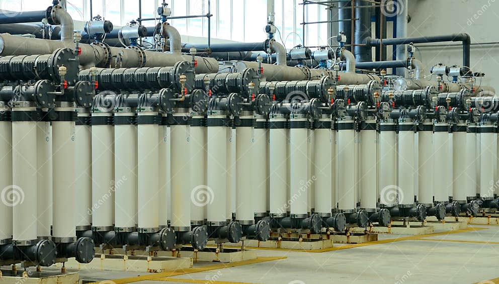Water purification factory stock photo. Image of sanitary - 21230894