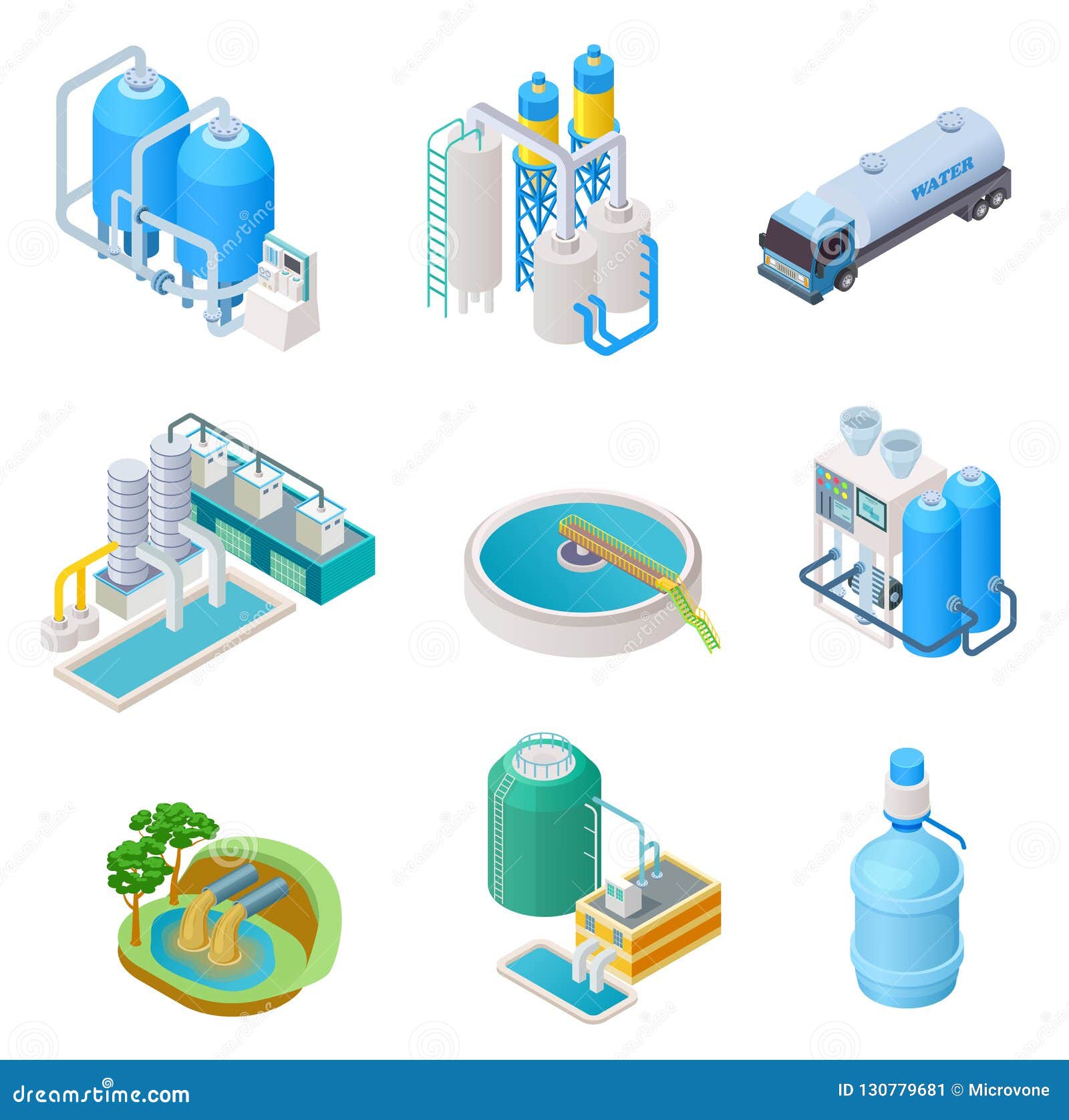 Wastewater Collection System Stock Illustrations – 139 Wastewater ...