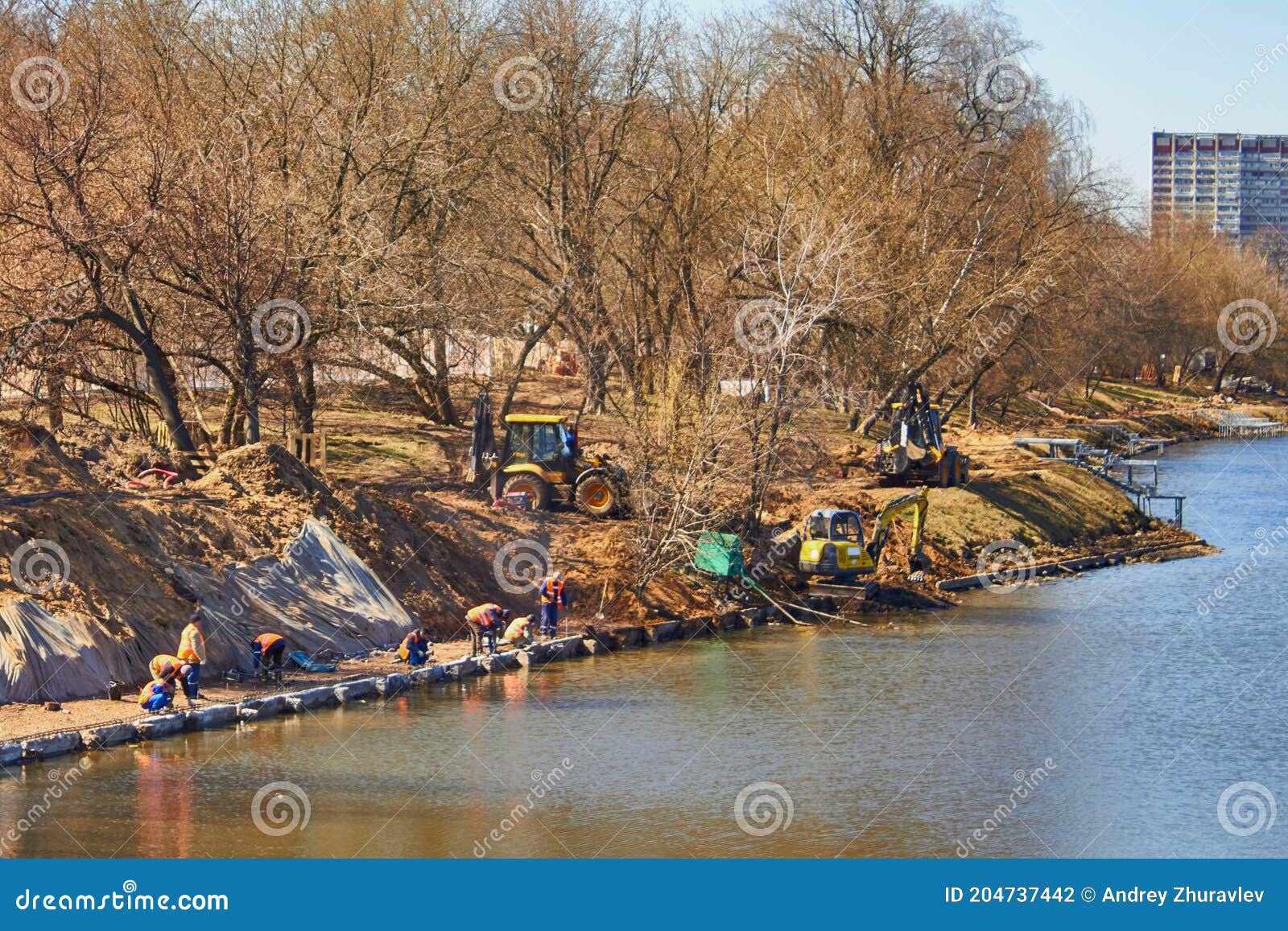 Water Purification by Workers and Reconstruction of the Coastal Area ...