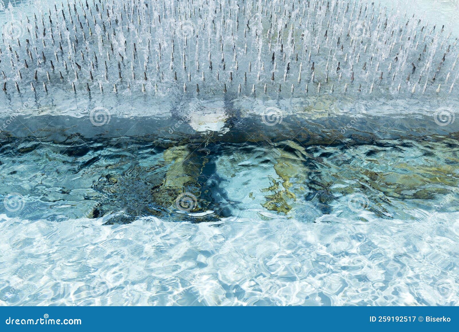 Water Purificator One of the Final Stages Stock Image - Image of ...
