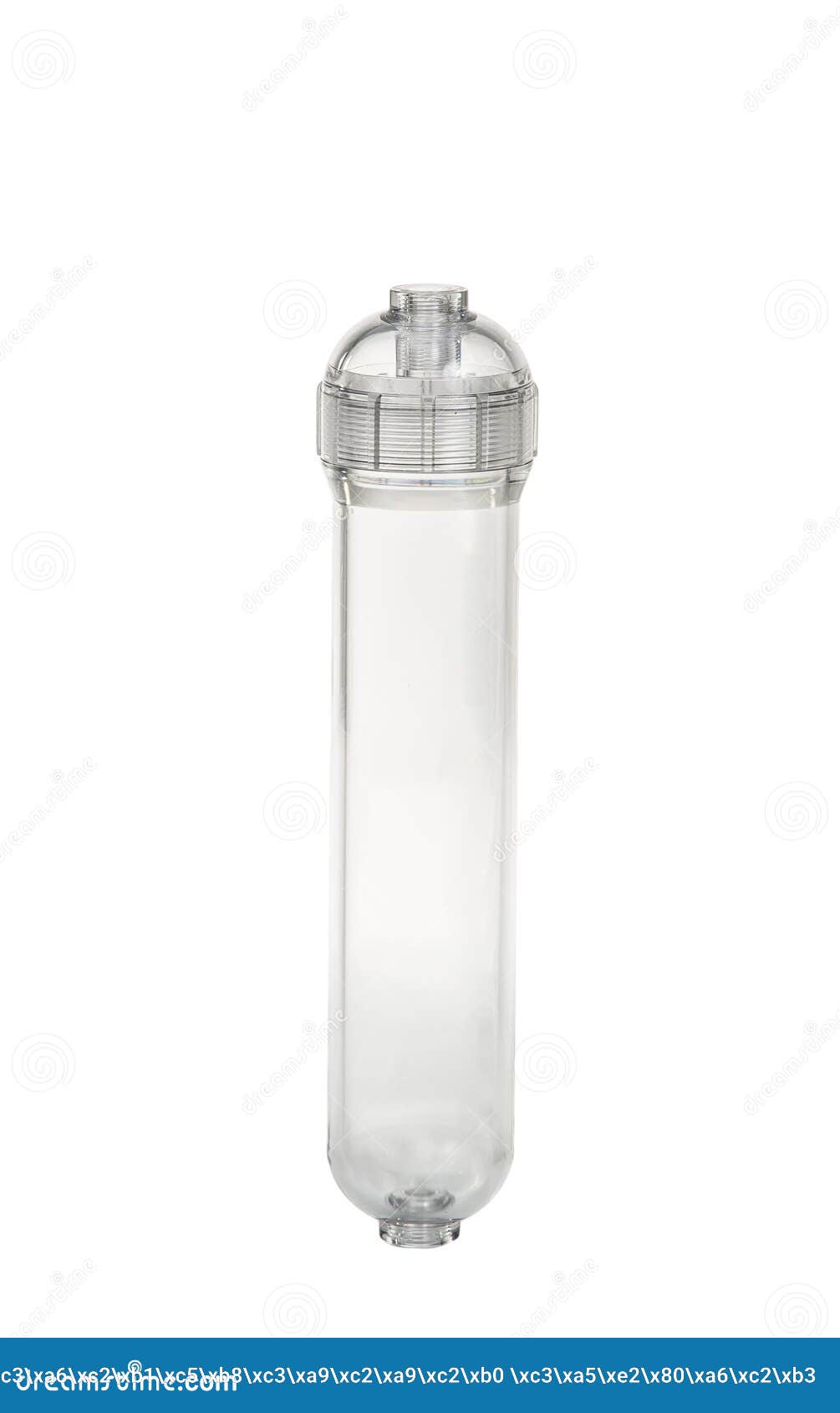 Water Purifier Filter Isolation on White Stock Photo - Image of ...