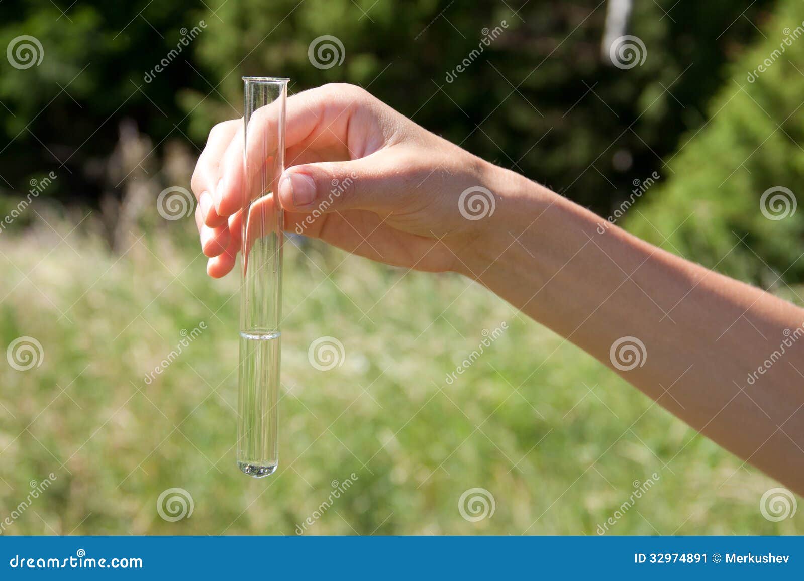 Water Purity Test stock image. Image of analysis, hand - 32974891
