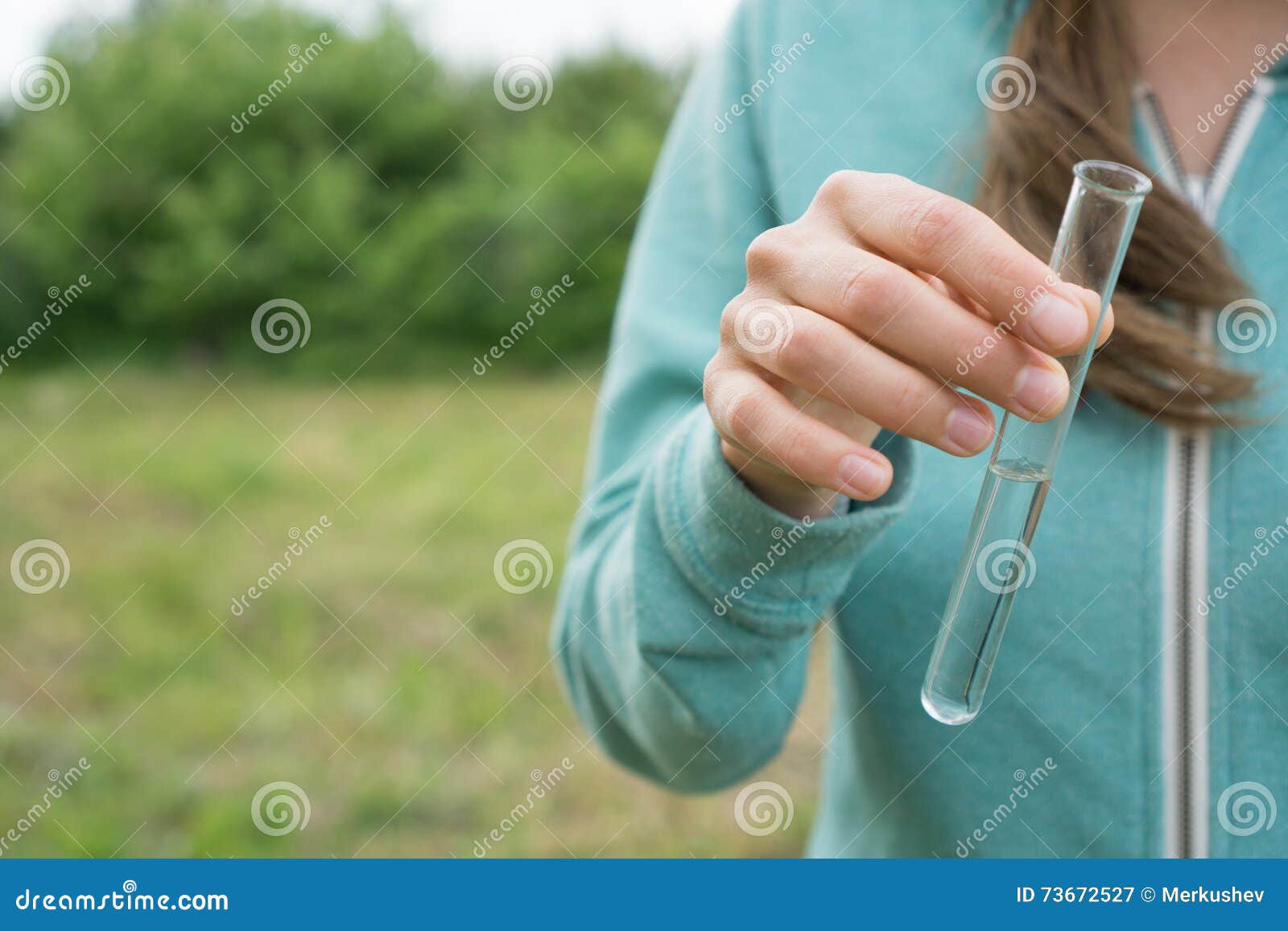 Water Purity Test, Liquid in Laboratory Glassware Stock Image - Image ...