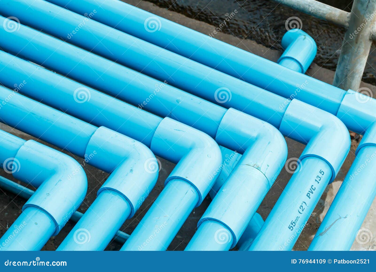 Water PVC pipe section stock image. Image of equipment - 76944109