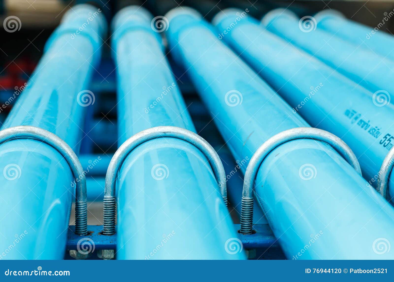 Water PVC pipe section stock photo. Image of fabrication - 76944120