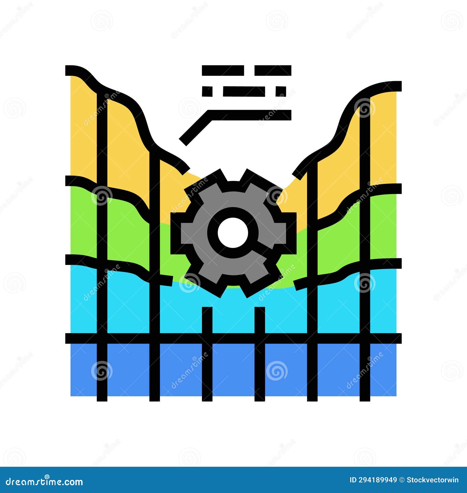 Water Quality Testing Hydrogeologist Color Icon Illustration Stock ... Water Quality Testing Hydrogeologist Color Icon Illustration Stock ...