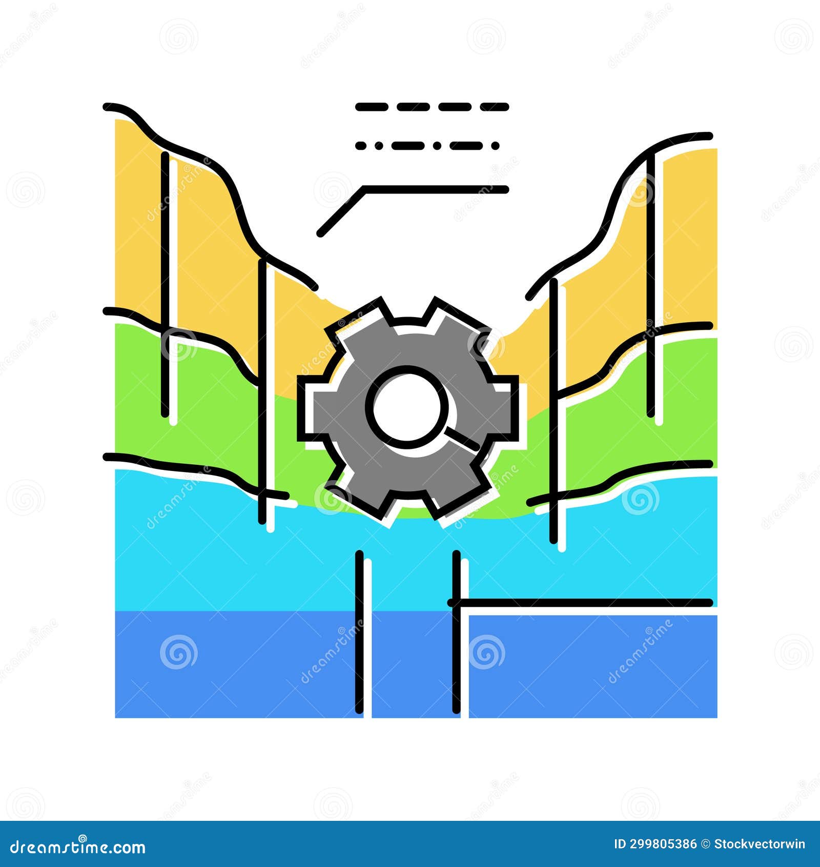 Water Quality Testing Hydrogeologist Color Icon Illustration Stock ... Water Quality Testing Hydrogeologist Color Icon Illustration Stock ...