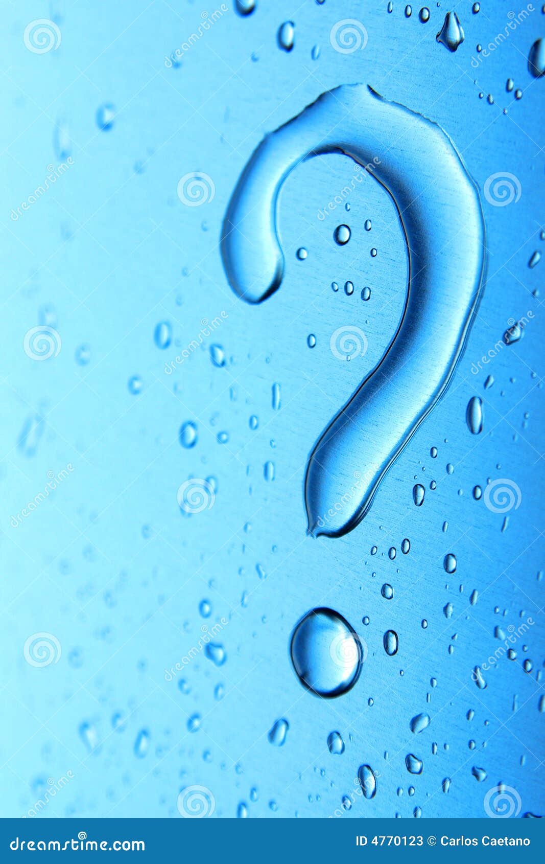 Water Question stock image. Image of environment, closeup - 4770123