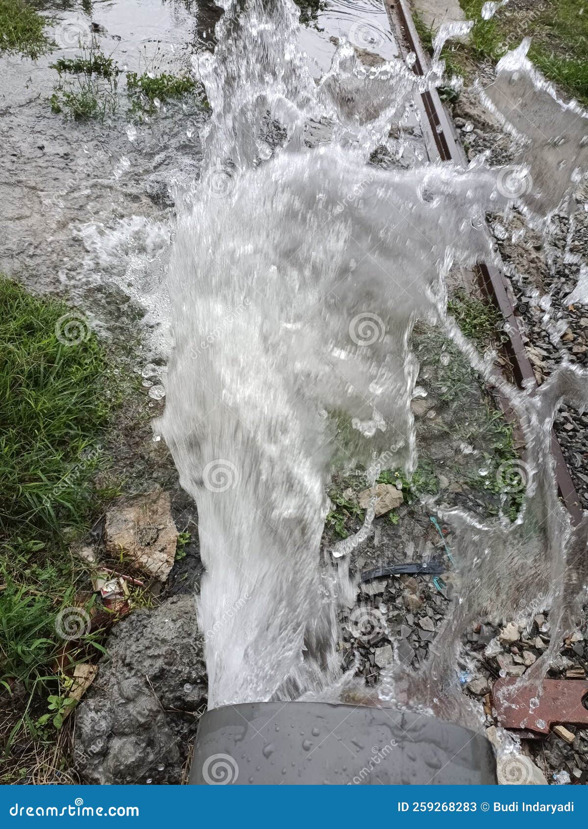 Water Rain Pipe Waste Drain Stock Image - Image of waste, drain: 259268283