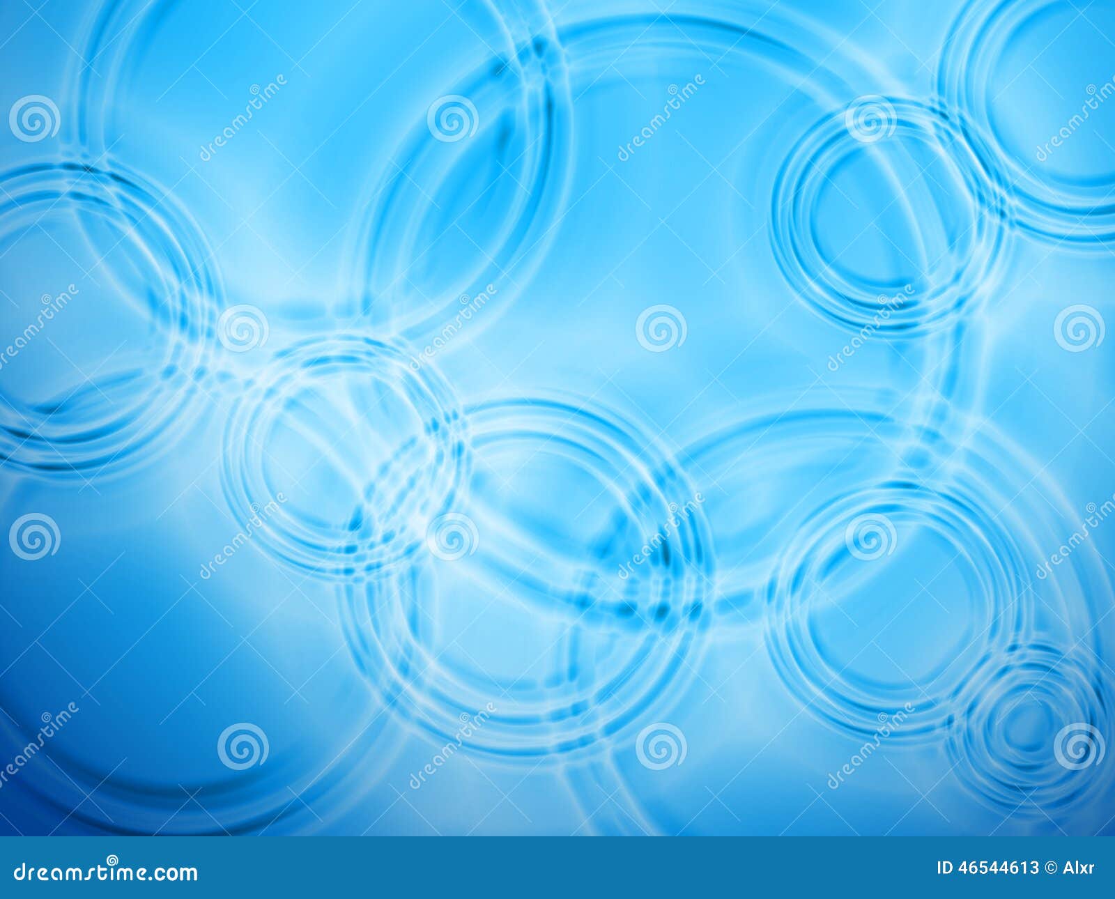 Water Rain Ripple Wave Radial Background Stock Vector - Illustration of ...