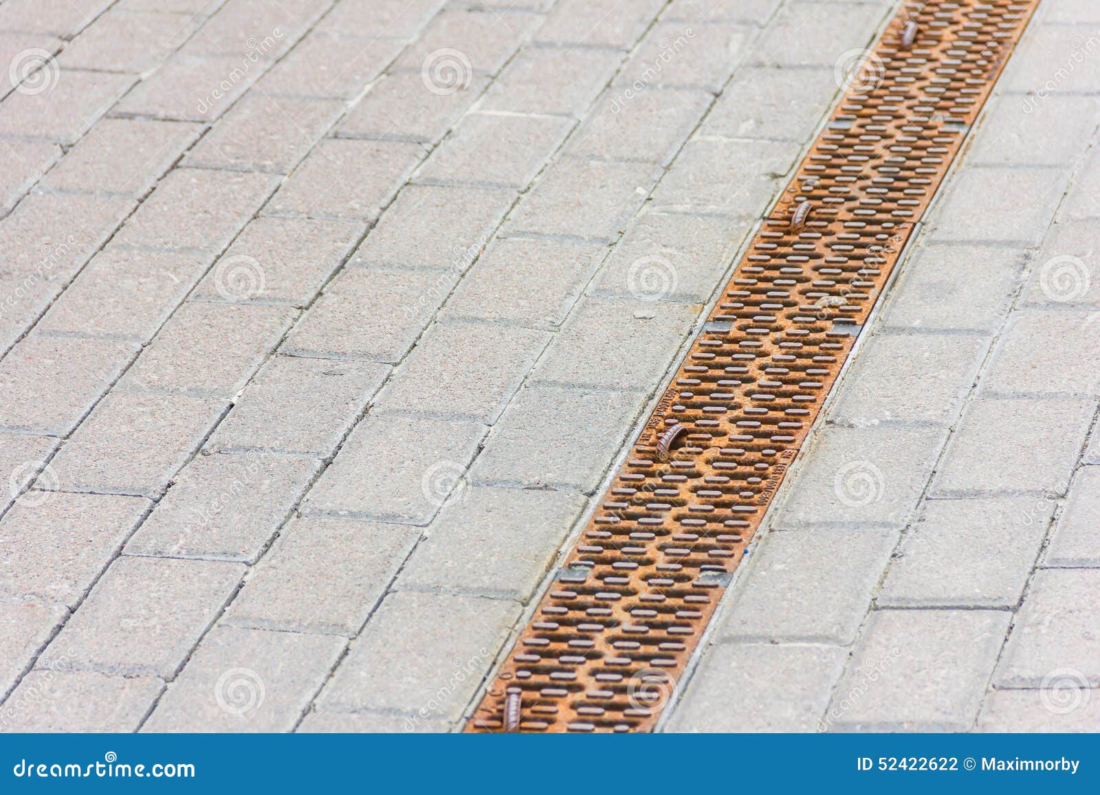 Water during a Rain Runoff Flows into Stock Photo - Image of pattern ...