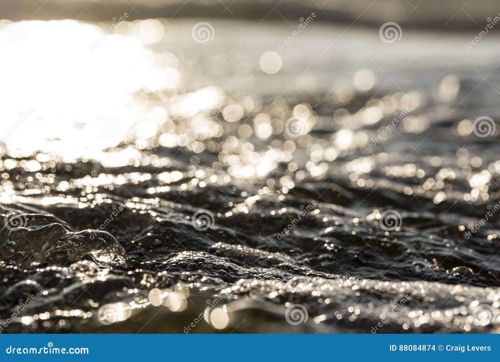 Water Rapids stock photo. Image of rapids, sunset, reflection - 88084874