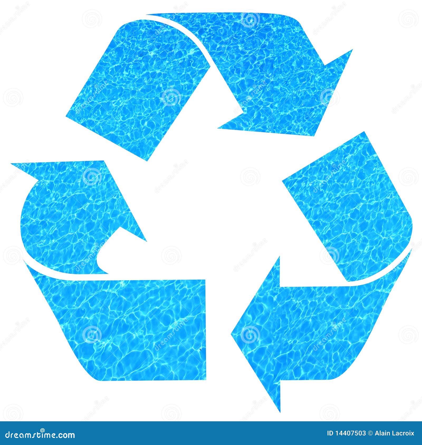 Water recycling stock illustration. Illustration of environment - 14407503