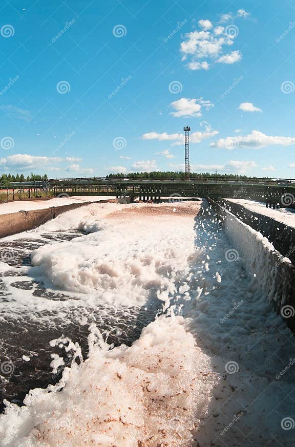 Water recycling station stock photo. Image of environmental - 15671236